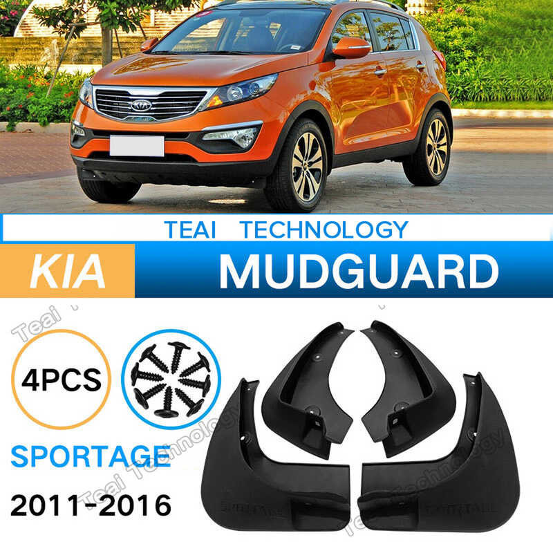 For Kia Gs Sportage 2011 2012 2013 2014 2015 2016 SUV Mud Flaps Fender ...