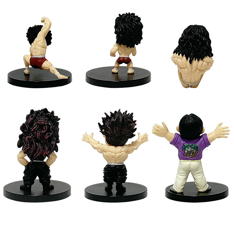Hanma Baki Anime Son of Ogre Hanma Yujiro/Jack/baki Hanayama Kaoru PVC ...