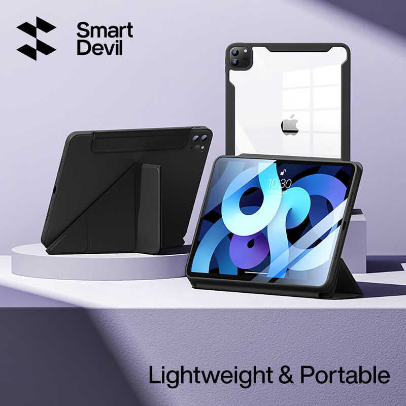 Sa Smartdevil Para 2024 5 Pro 2024/2022/2021/2020 Air 4 10Th Gen Ipad Mini 6 Folding Stand ...