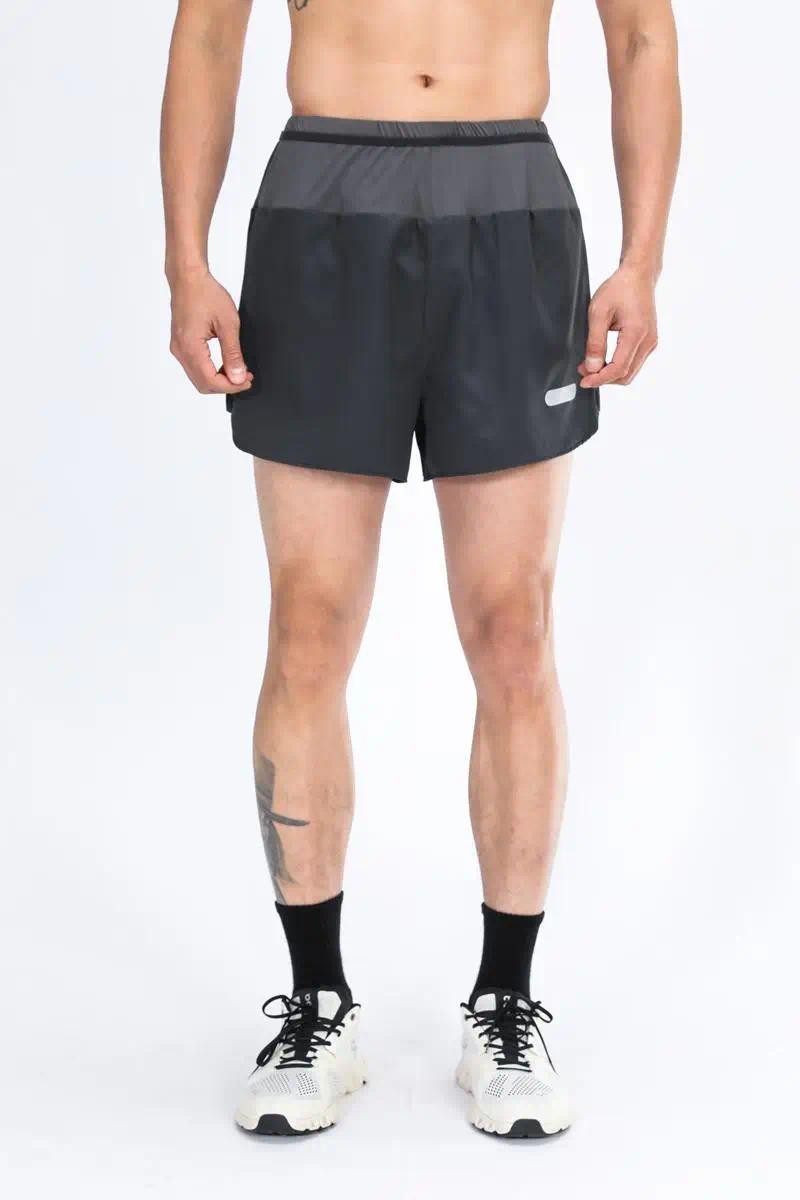 5 Pockets Men's Quick-Dry Double Layer Reflective Marathon Running ...