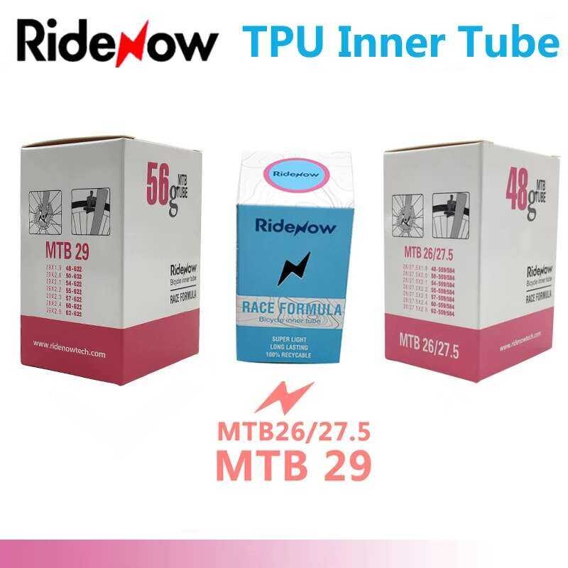 TPU Ridenow MTB Bike Inner 26 27.5 29Er X1.5 1.75 1.9 1.95 2.1 2.2 2.3 2.4 Vae 45Mm Mountain ...