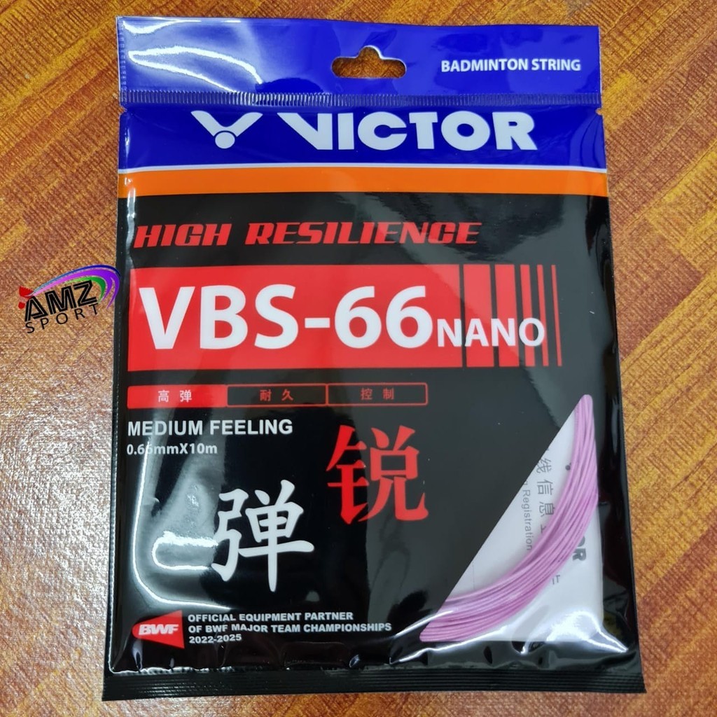 VICTOR Badminton String VBS-66 Nano | Shopee Philippines