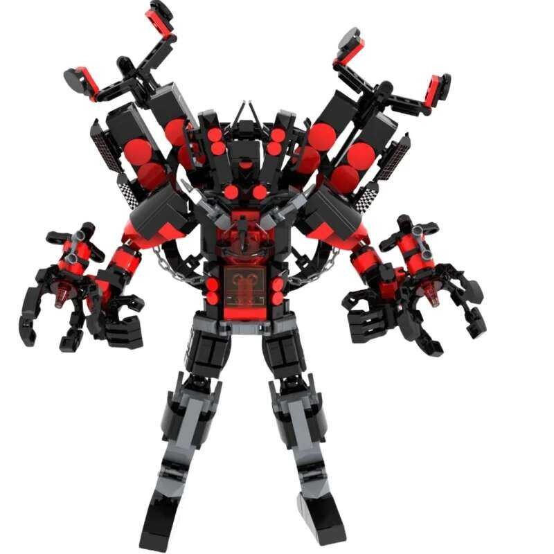 7E 2025 New Skibidi Building Block Horror Game Speakerman Camara ...