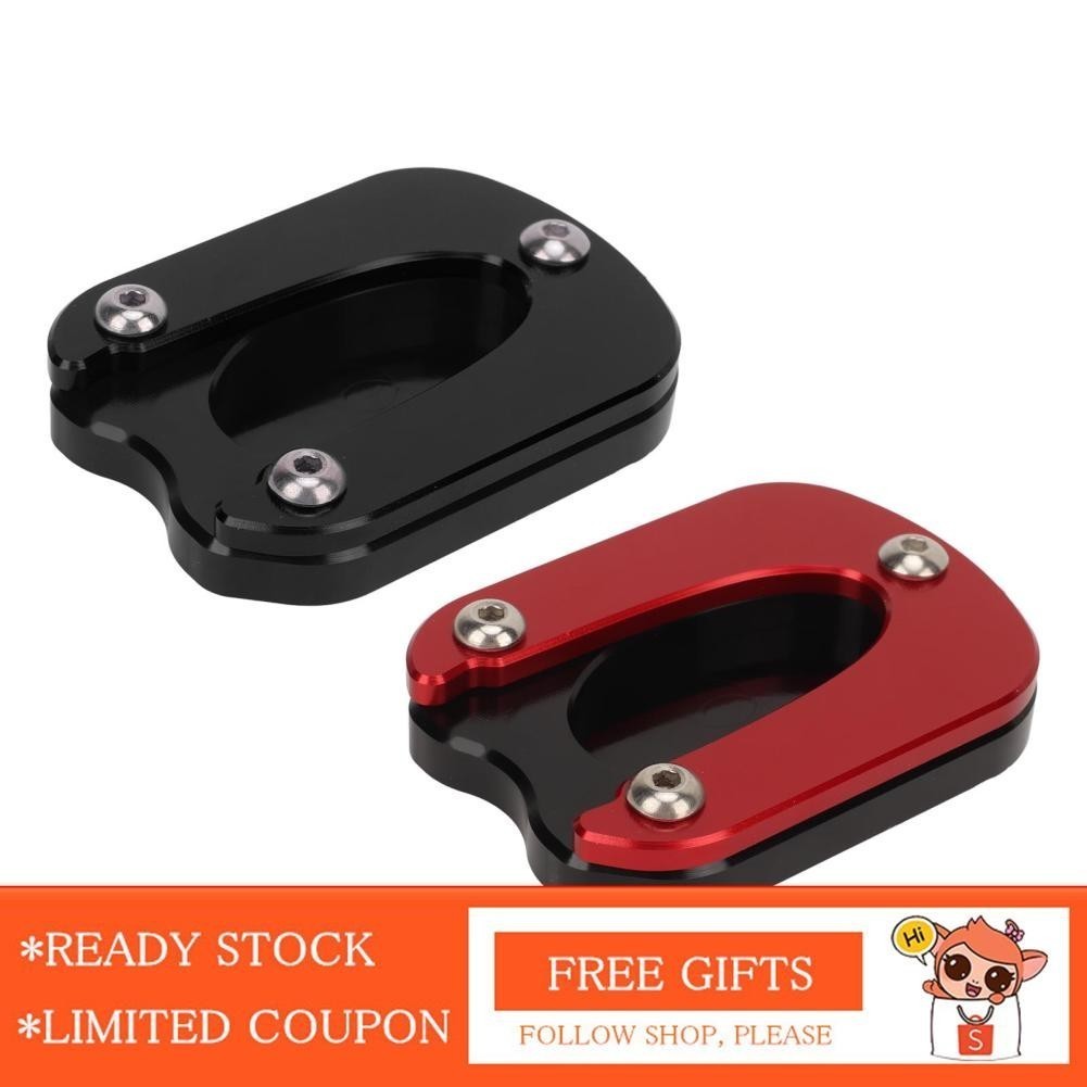 Nearbeauty Motorcycle Kickstand Pad Support Plate Sturdy Easy Install ...