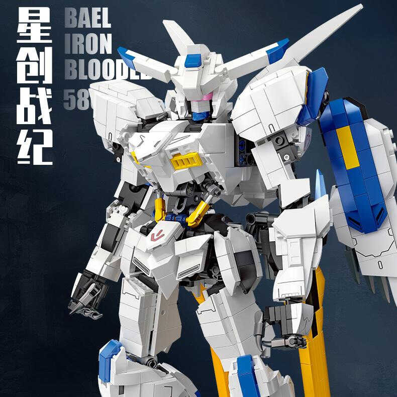 08 Bayeri's Attack On Gundam Model, Handmade Metamorphosis Mecha ...