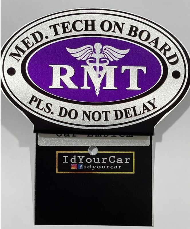 Emblem Registered Medical Four Plate Mount Technologist RMT Profession ...