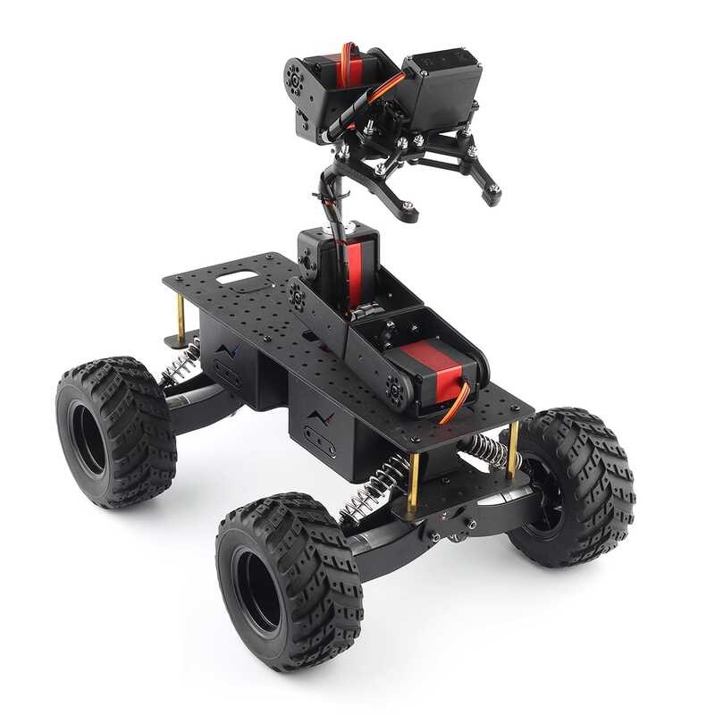 4WD shock absorber vehicle search and rescue chassis four-wheel ...