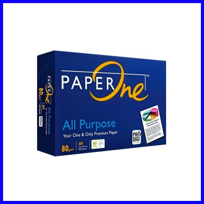 ☁ PaperOne Bond Paper - Short/Qto, Long/F4, A4 All Purpose Paper 80 gsm ...