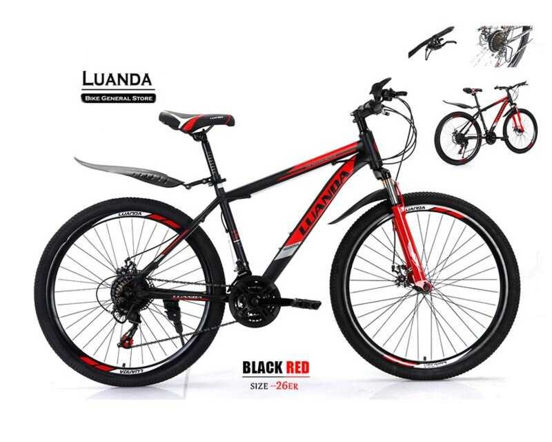 LUANDA Mountain Bike 26 Inch High Carbon Steel Adult Bicycle Alloy ...