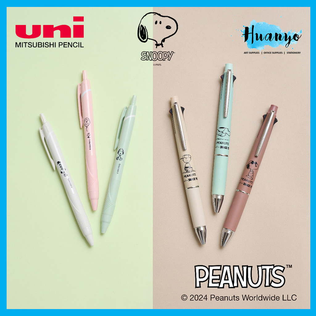 Uni-Ball Jetstream Peanuts Snoopy Series Sport Ball Point Pen 0.5mm ...