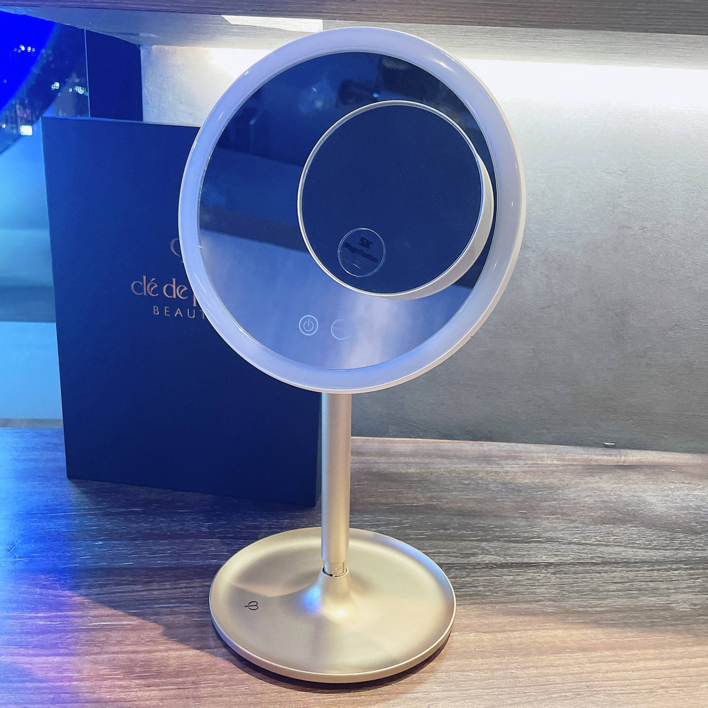 Cpb Skin Key Peripheral LED Light Desktop Makeup Mirror With Zoom ...