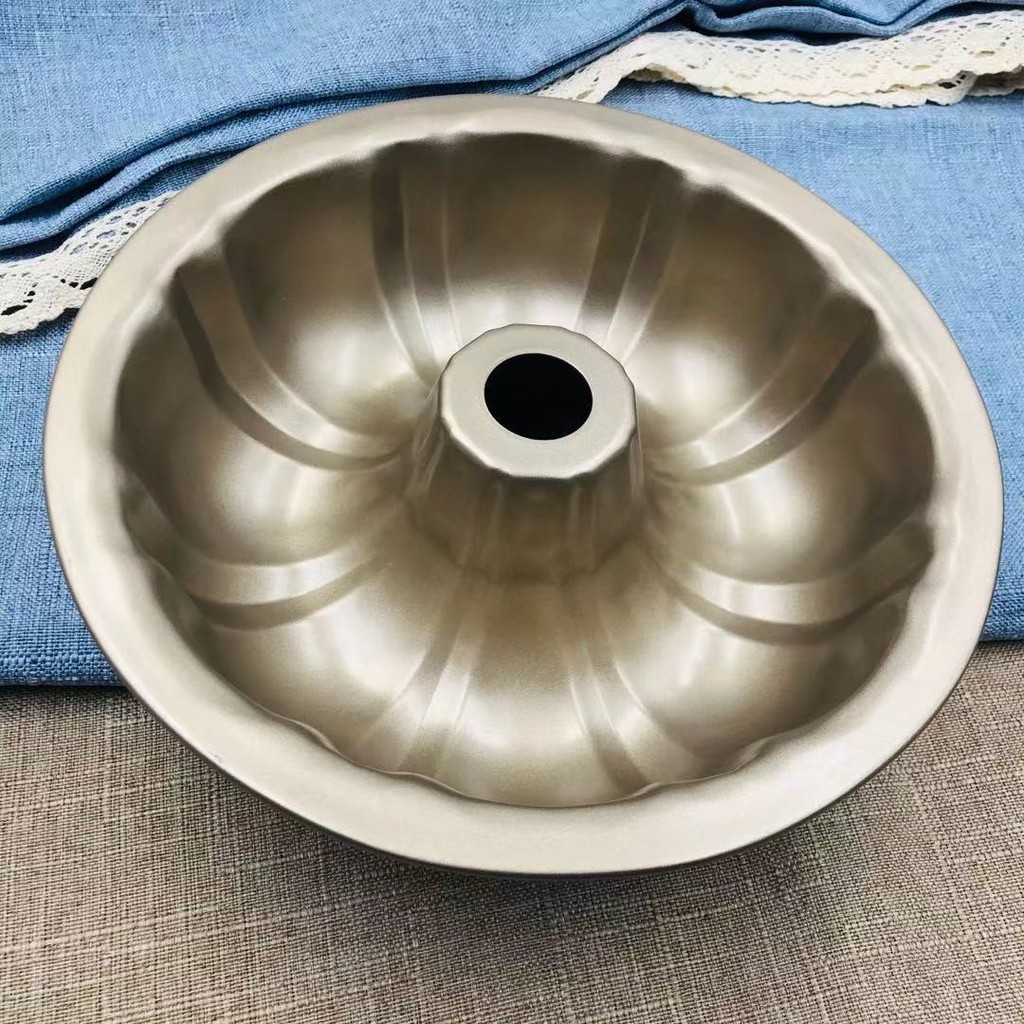 24cm Non Stick Bundt Cake Molding Pan Bakeware Pan Chiffon Cake Molder ...