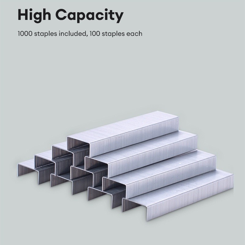 Deli 1000PCS/Box Staple Wire 26/6 E0012S School Stationery Office ...