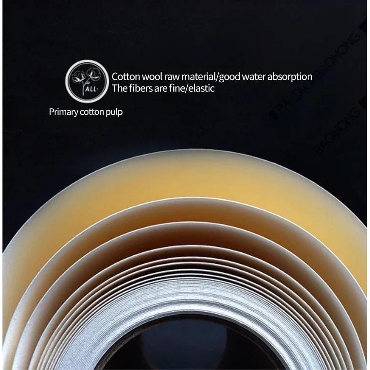 100% Cotton Watercolor Paper Roll 140lb 300g 10m Art Paper Cold Hot ...