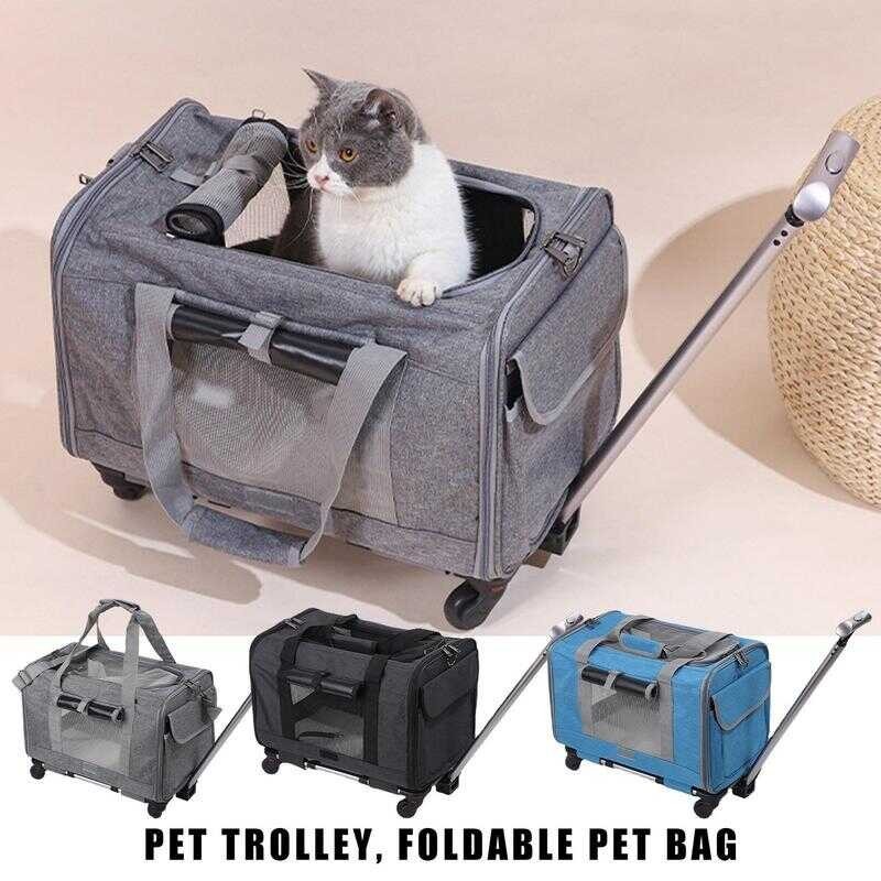 Carrier Para Dog Sa Maliit Na Cats At Dogs Travel Case Collapsible Pet ...