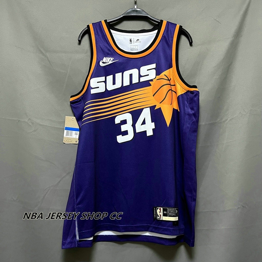 2022-23 Men's New Nba Phoenix Suns #34 Charles Barkley Classic Edition ...