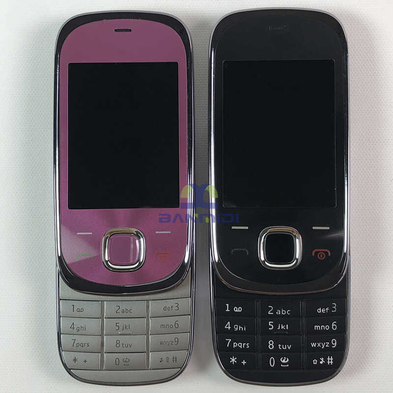 Orihinal Na 7230 Lumang Mobile Cell Phone 2G GSM 3G Hindi Naka-Lock ...