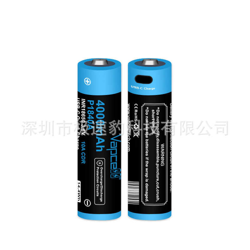 89 VAPCELL Inr18650 F38 N40 4000Mah 10A Discharge High Capacity USB ...