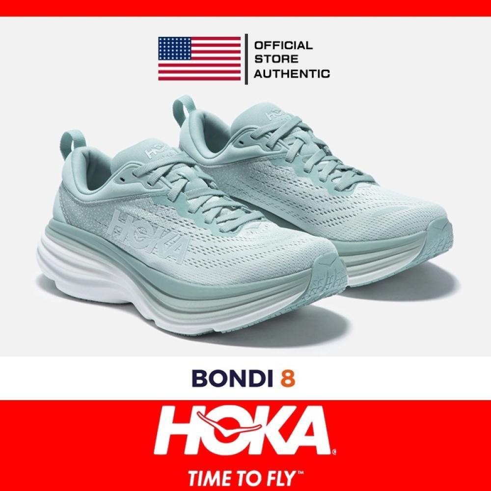 100% Genuine HOKA Bondi 8 Cloud Blue 1127952-CBIF Unisex Low-top ...