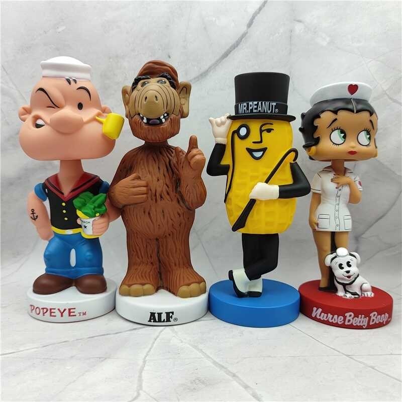 FUNKO WACKY AG WOBBLER Action Figure Big Boy Betty Boop Planters Popeye ...