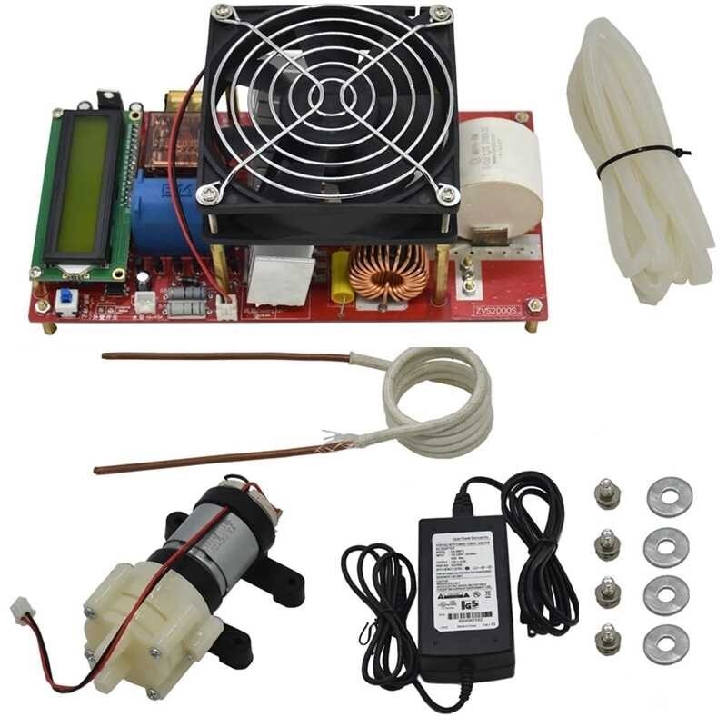 2000W Zvs High Voltage Induction Heater Module Control Circuit Board Driver Coil US Plug ...