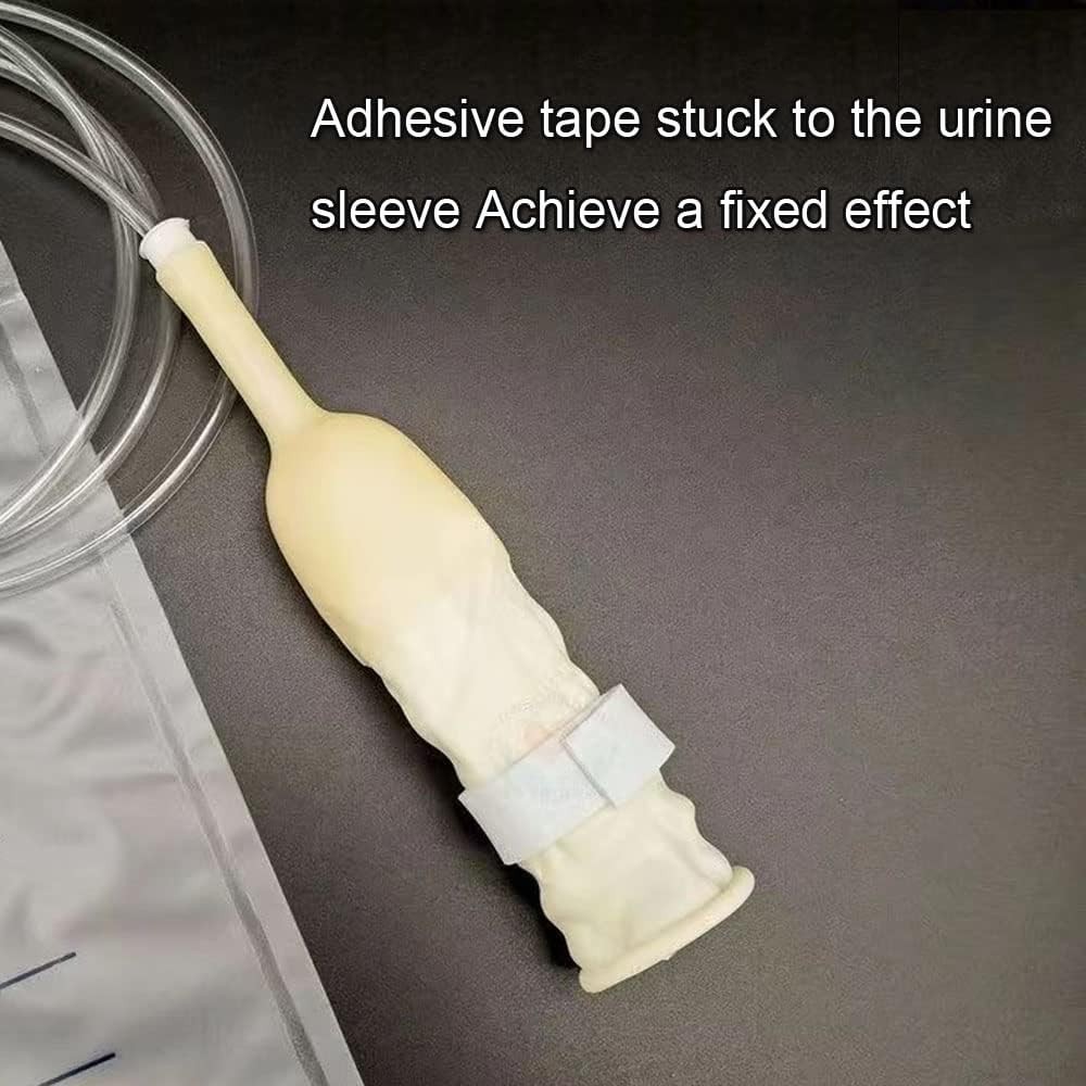 Men's Latex Urinal Latex Condom Catheter External Self-sealing Set ...