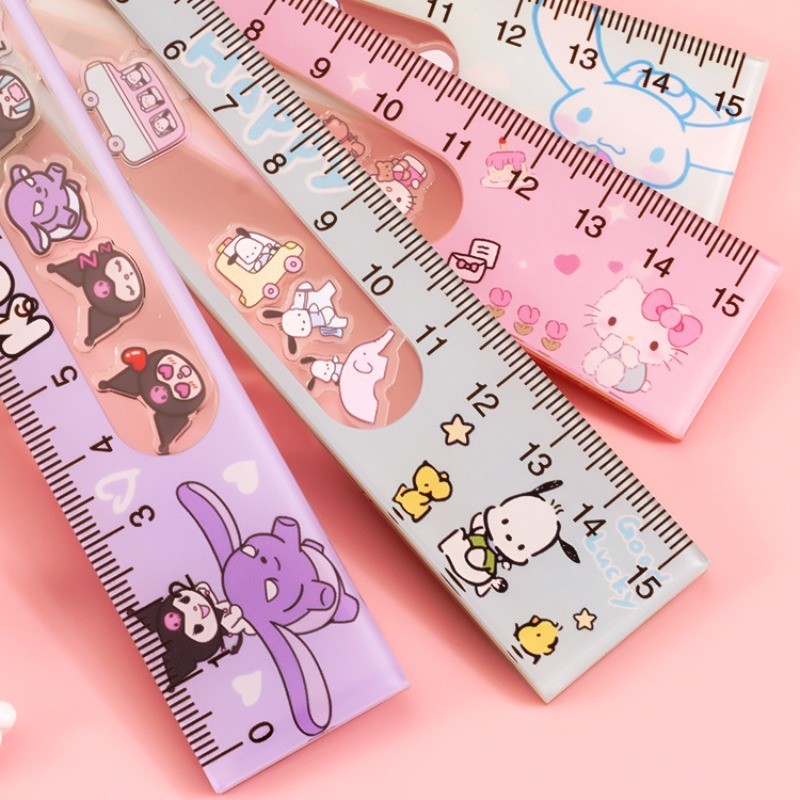Cute Rulers Cartoon Capybara Ruler Lovely Loop Rulers with Moving ...