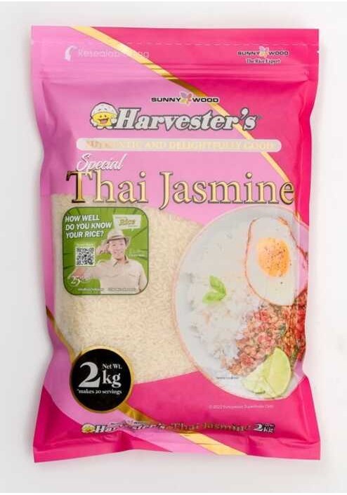 HARVESTERS espesyal NA JASMINE RICE 2KG | Shopee Philippines