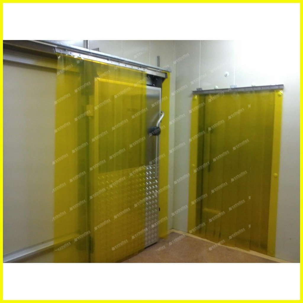 Extruflex PVC Strip Curtain Anti-Insect Yellow (Per Meter) | Shopee ...