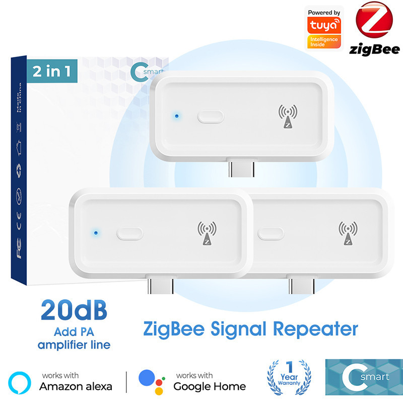 Hot Tuya Smart Home Zigbee Repeater Signal Type C Amplifier Extender Automation Devices Works