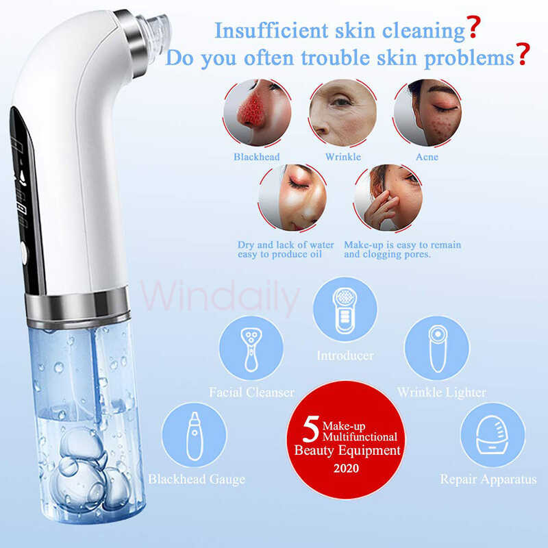 Blackhead 2023 Remover Pore Vacuum Cleaner Electric Micro Small Bubble ...