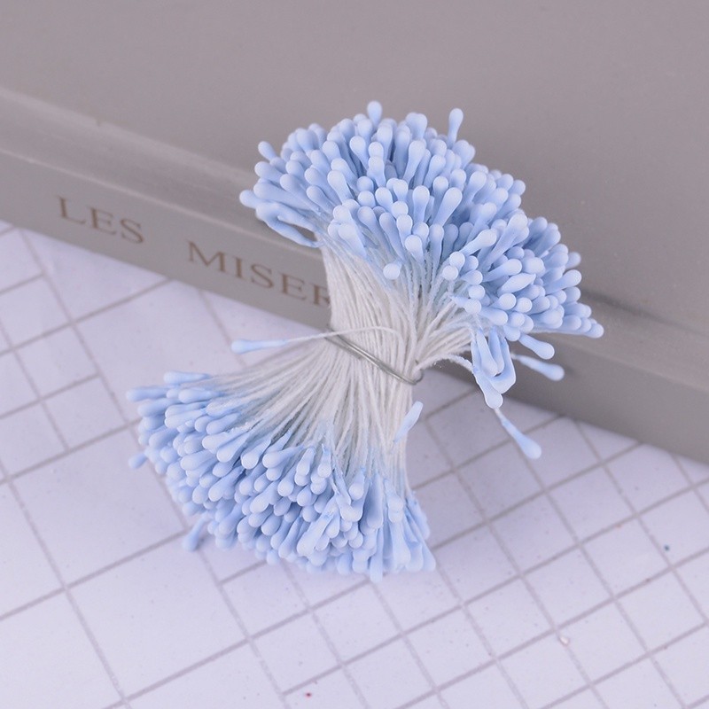 400PCS Stamen Artificial Flower 6cm Fake Floral Pistil Stamen DIY ...