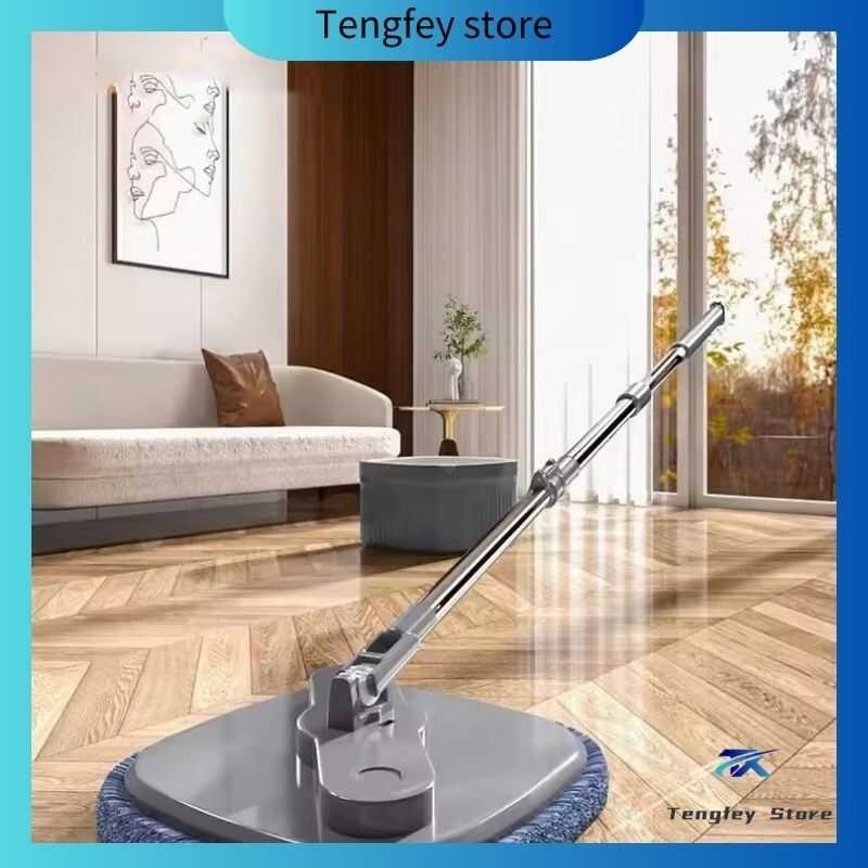 for cleaning mop Spin with Squeezer 360° Easy Rotating Map Floor ...