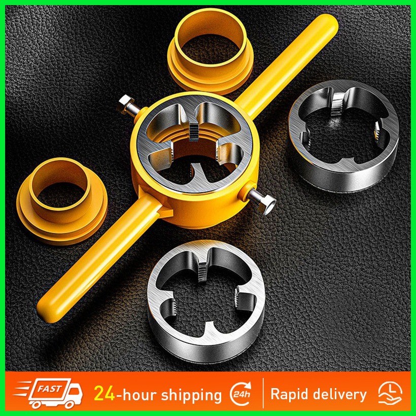 6Pcs/Set Pipe M10 Threading Tool PVC Thread Maker Tool 1/2 3/4 1 Inch ...