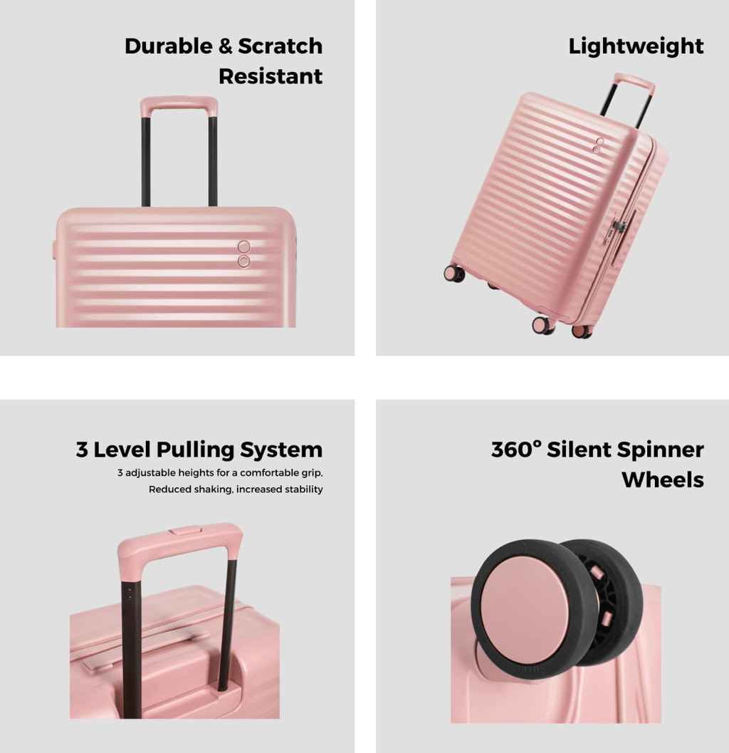 Echolac Celestra S 20" Carry On Luggage Expandable Spinner | Shopee Philippines