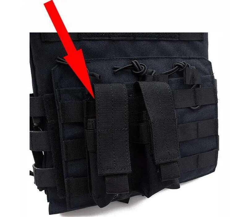 9Mm Pistol Magazine Pouch Tactical Double Molle Belt Dual Mag Bag ...