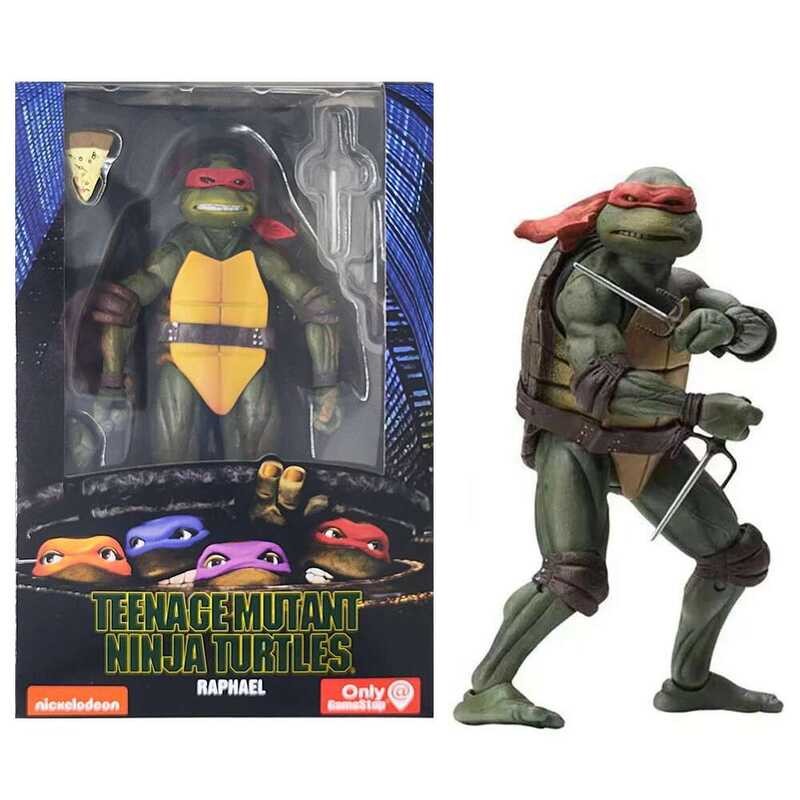 Mutant Teenage Ninja Turtles Action Figure NECA TMNT Film Edition ...