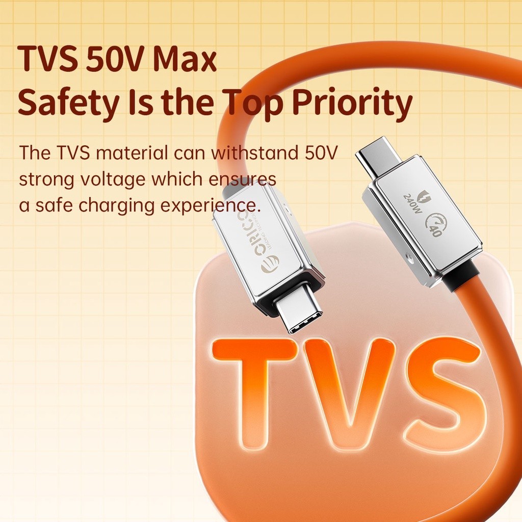 ORICO USB4 Data Wire Type-C Data Line PD240W Full Function Fast ...