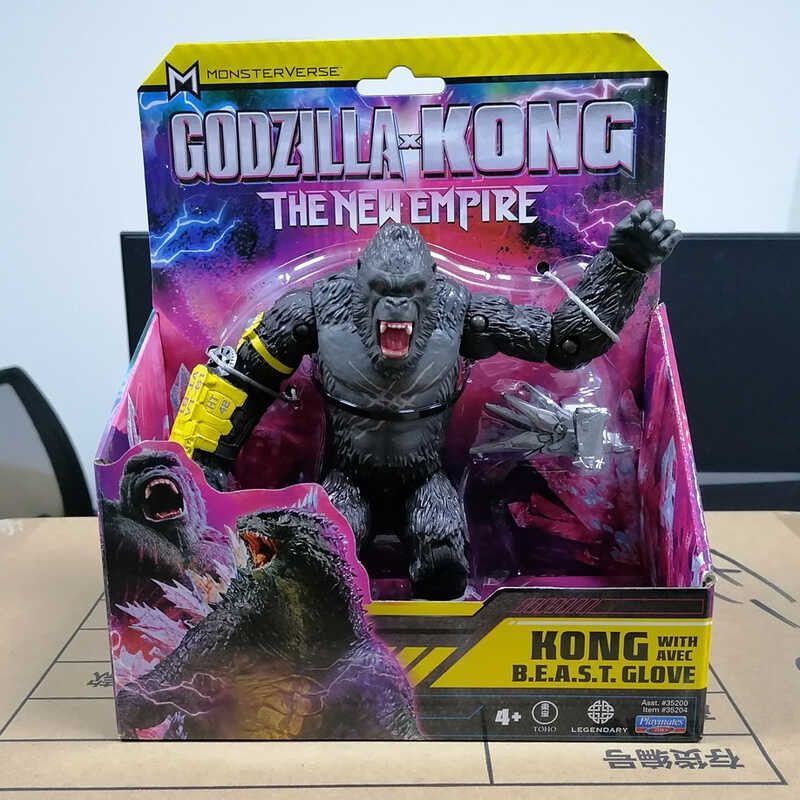 Godzilla Model VS Kong New Empire 2024 Action Figure Joints Movable Skar King Shimo Titanus Doug ...