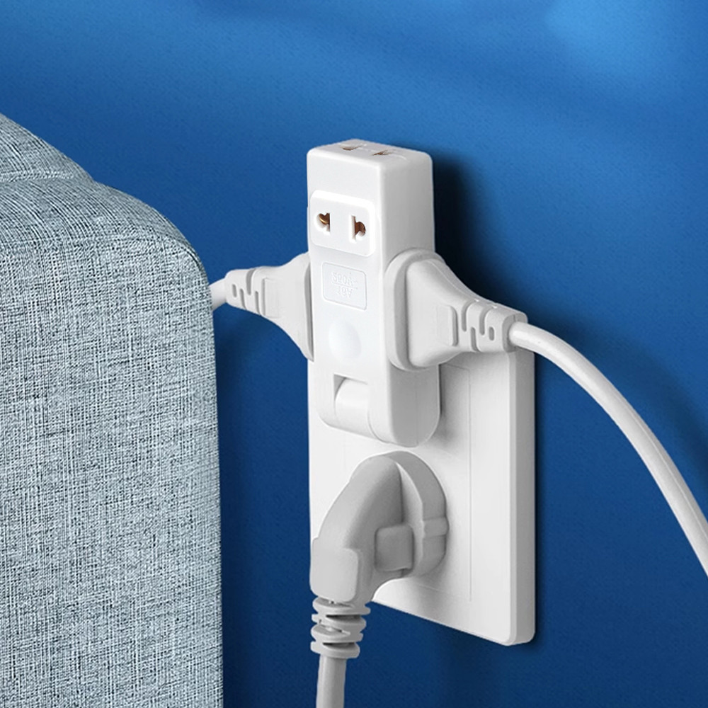 Multifunctional 180 Degrees Rotatable 1-to-4 Conversion Plug Convenient ...
