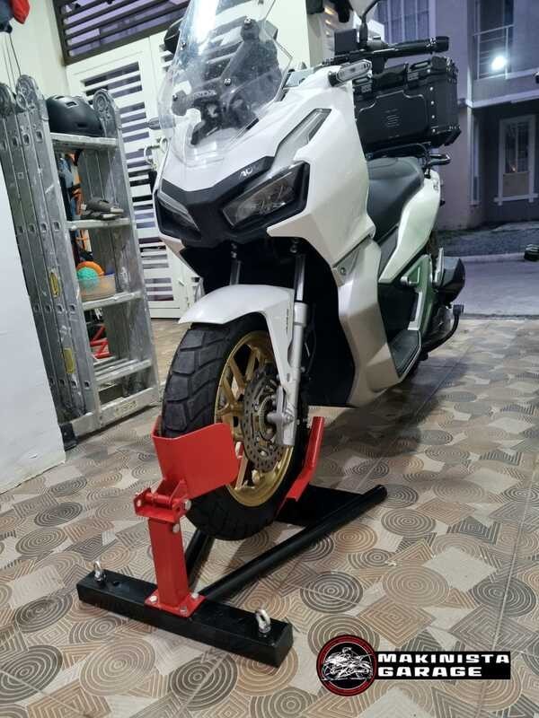 Front Paddock Motorcycle Mount Tire Wheel Chock (Docking Station ...