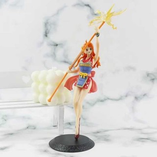 Anime One Piece VAH Weather Stick Milk Foam Ball Kawaii Nami Action ...