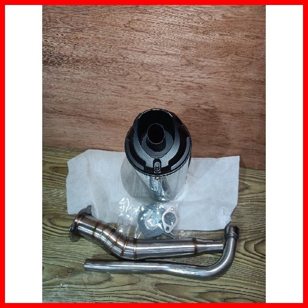 Apido Pipe for Xrm 110/125 V4 Pure Stainless (Not Chrome plated ...