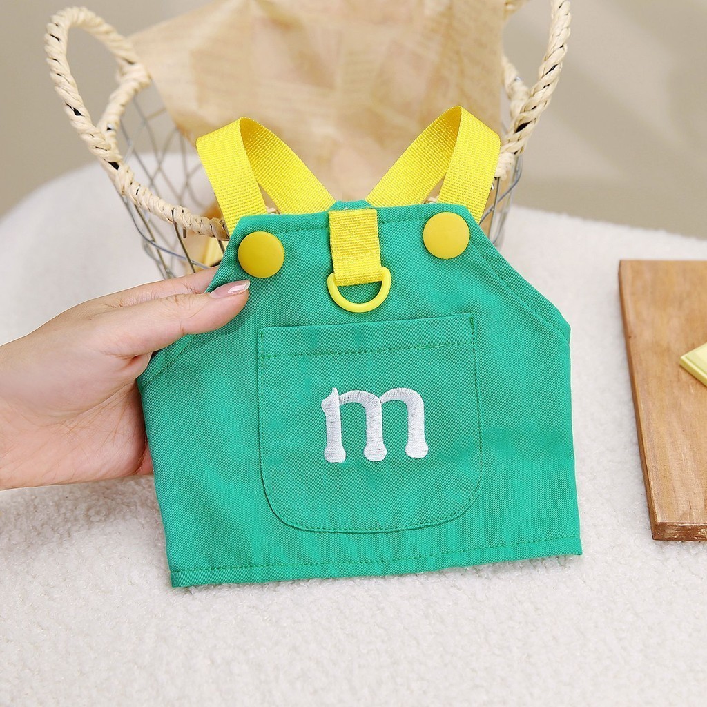 INS Pet Dog Vest Harness with Leash Set Style M Letter Cat Leash Clips ...