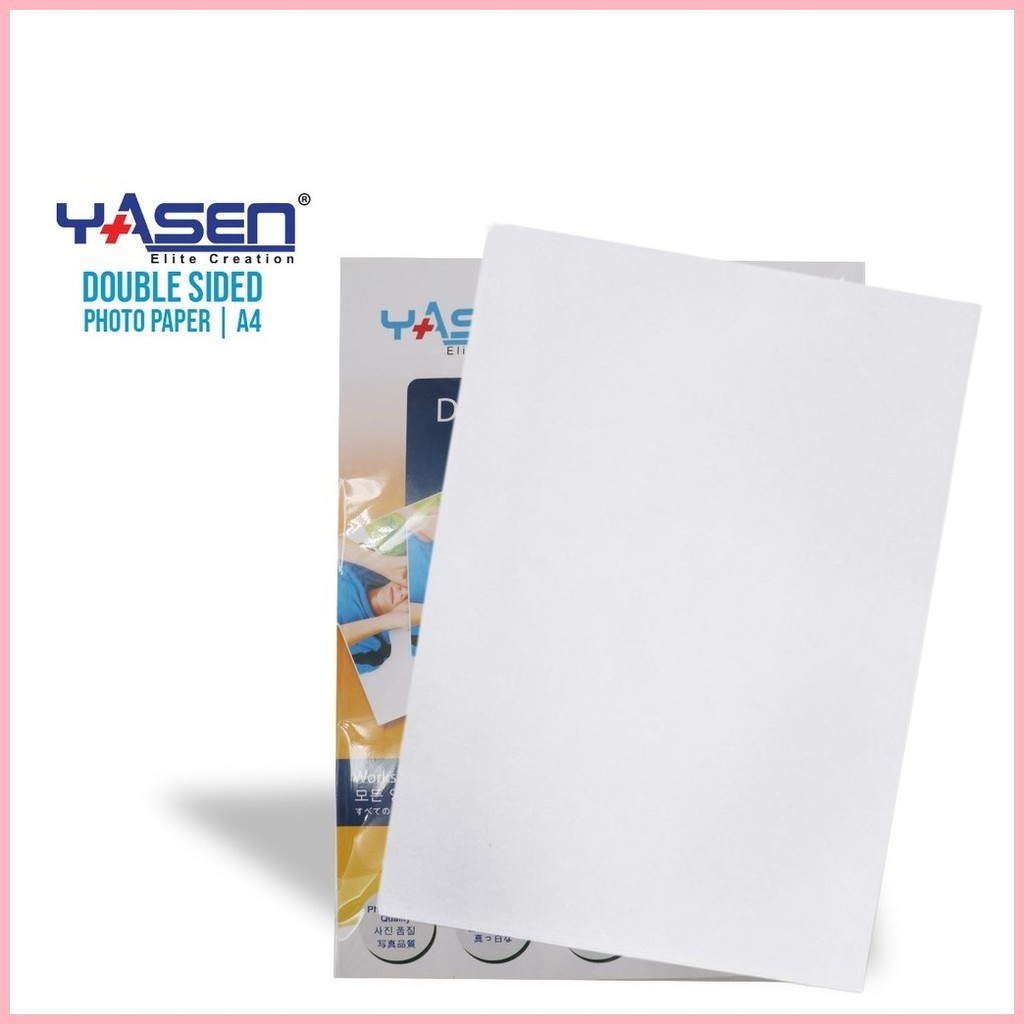 ♀ Double Sided Glossy Photo paper A4 Brochure Paper Magazine Photo ...