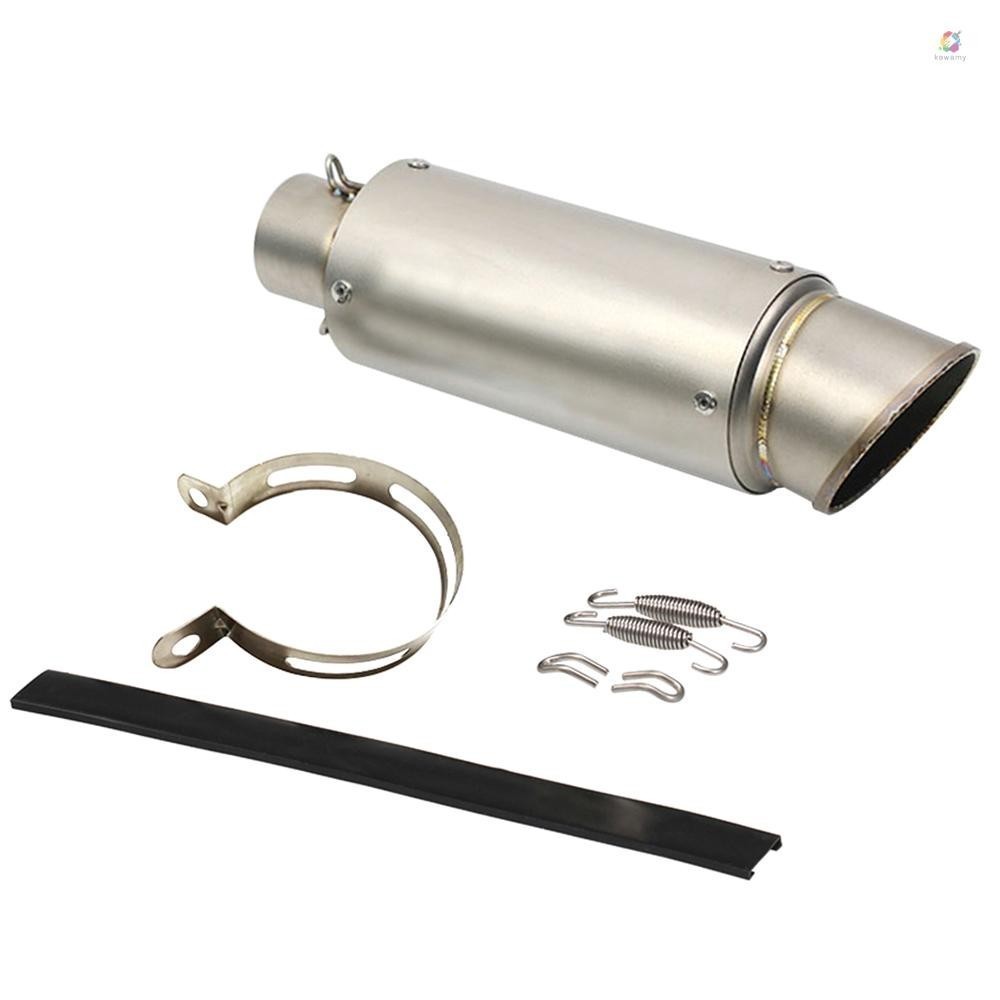 kawamy 51mm Universal Motorcycle Exhaust Escape Motorcycle Scooter Dirt ...