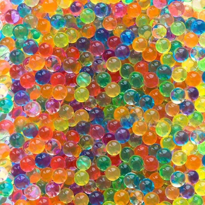 20000pcs 7.5mm-8mm Gel balls Beads Blaster Gun Gel Balls DIY toys Gel ...