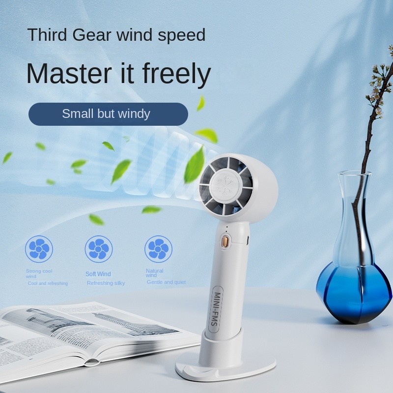 A68 Mini Fan Electric Fan Rechargable Fan Desktop Fans Travel Handheld ...