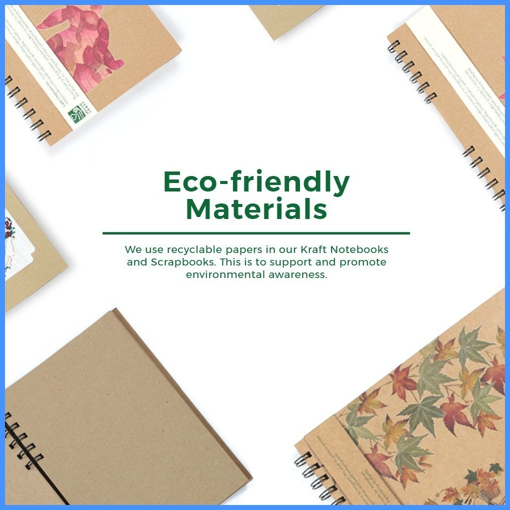 ۩ 120-Page A5 Kraft Recycled Paper Notebook "City Girl Fire Tree " with ...