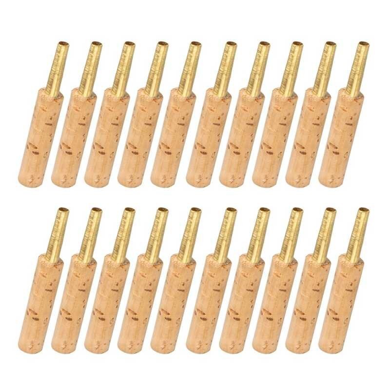 High Mugig 20Pcs Quality Oboe Reeds Staple Tubes Oboe Parts 47Mm W/Cork ...
